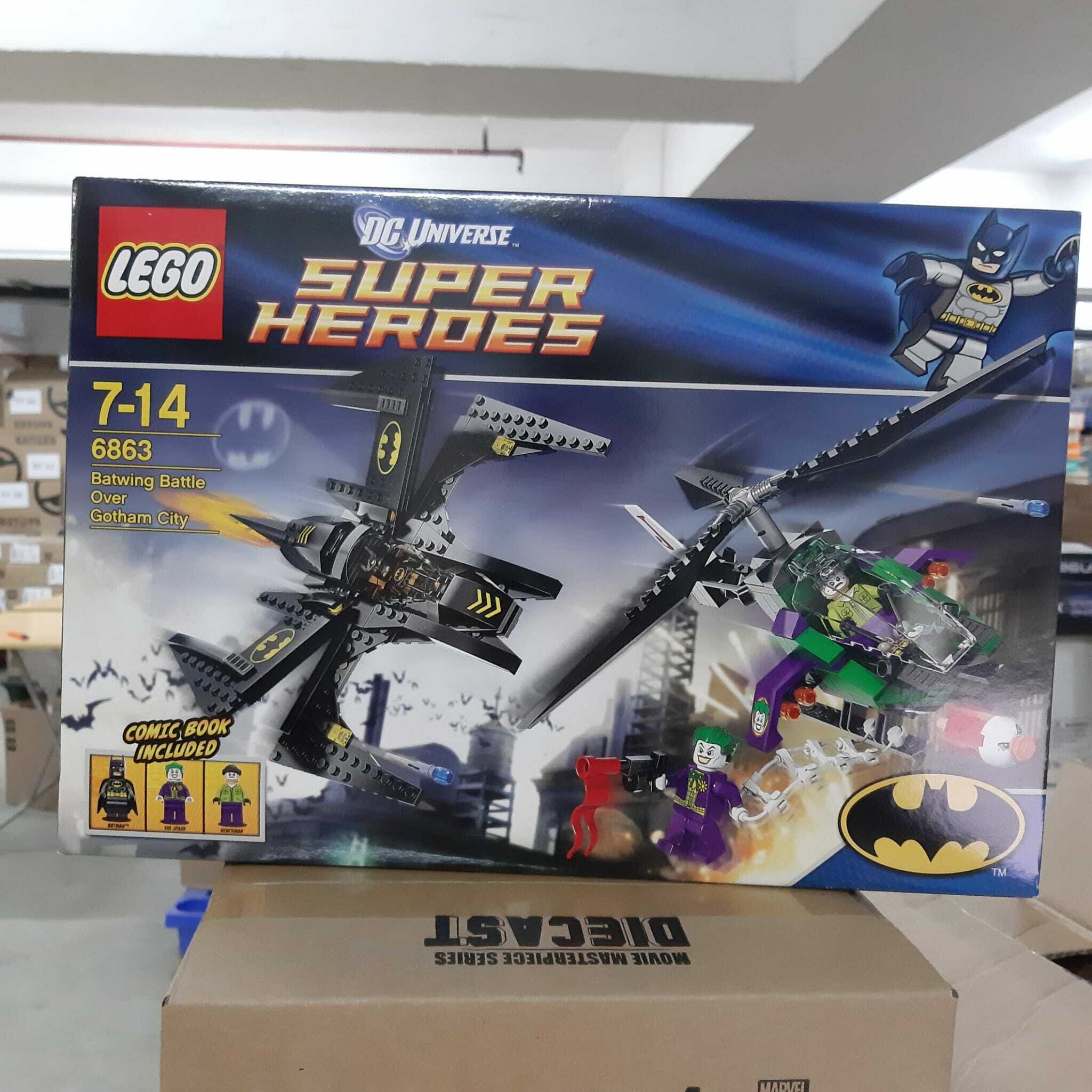 [絕版] LEGO 6863: Batwing Battle Over Gotham City （DC Com
