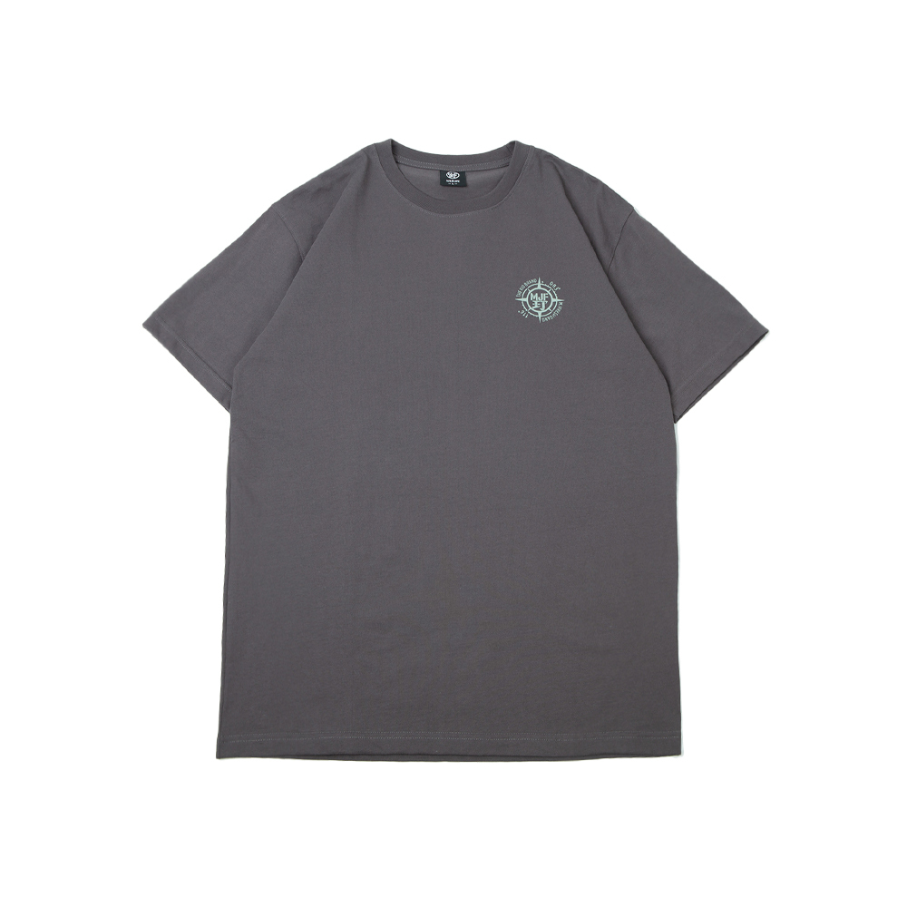 MJ Fresh x KID ® Compass T-shirt _ 2022聯名指南針短T 深灰