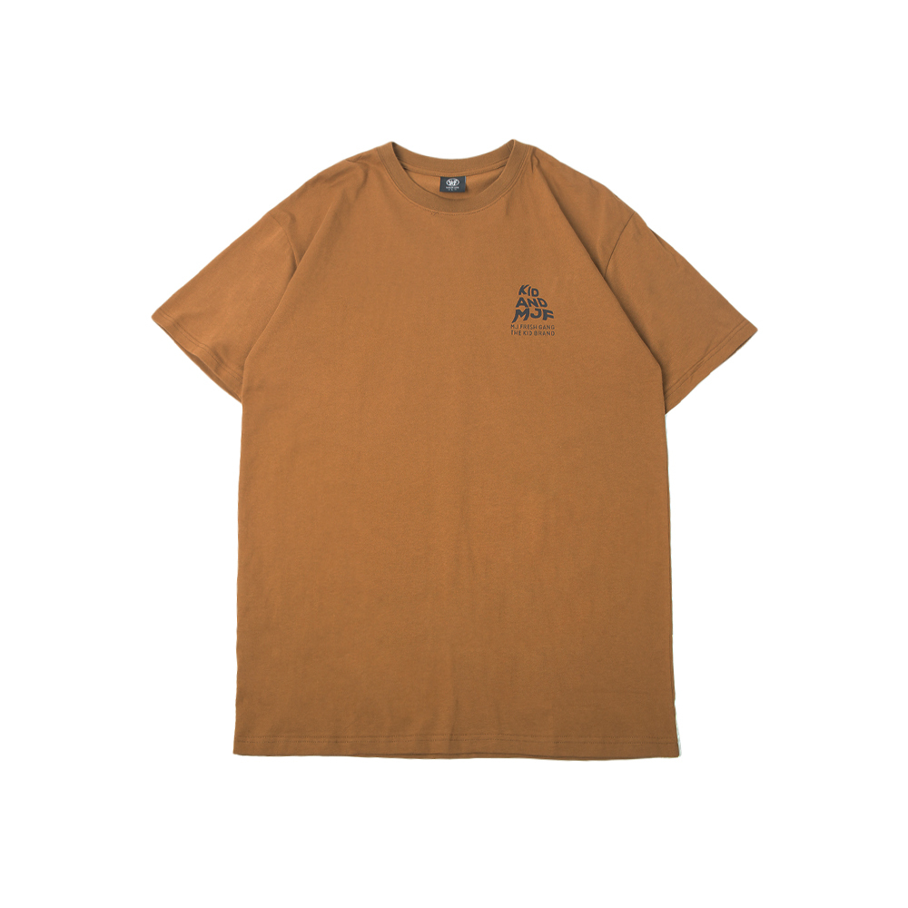 MJ Fresh x KID ® Campfire Tee _ 2022聯名營火短T 咖啡
