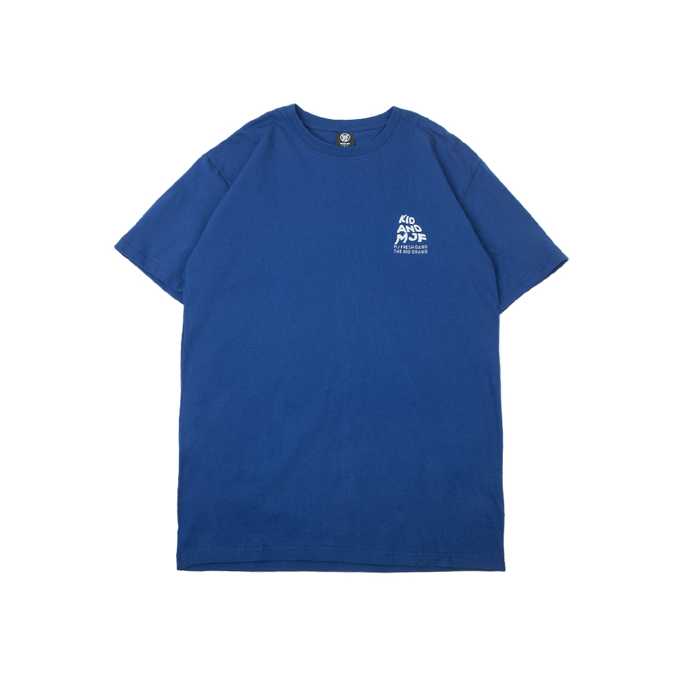MJ Fresh x KID ® Campfire Tee _ 2022聯名營火短T 藍