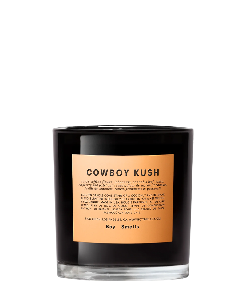 Boy smells COWBOY KUSH 牛仔大麻花蠟燭