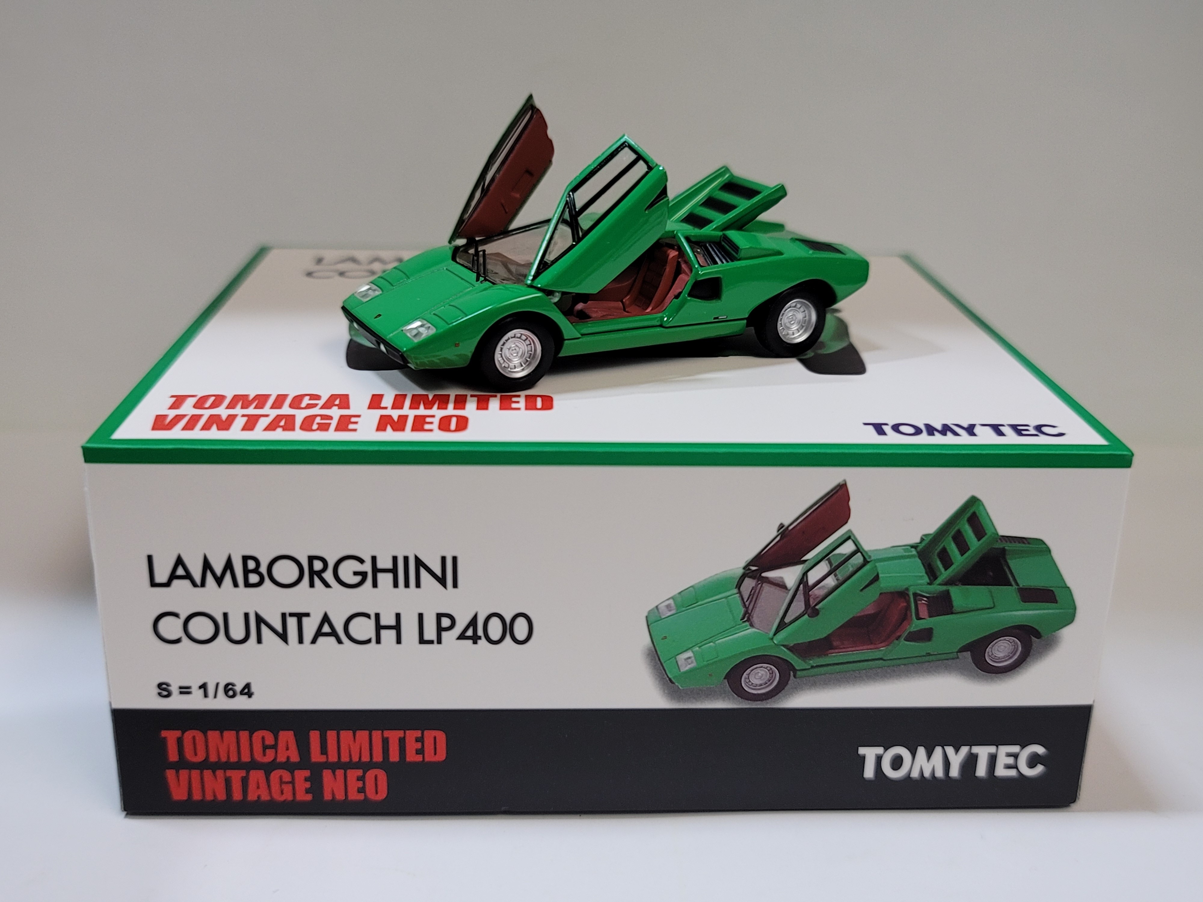 Tomytec LV-N Lamborghini Countach LP400 (green)