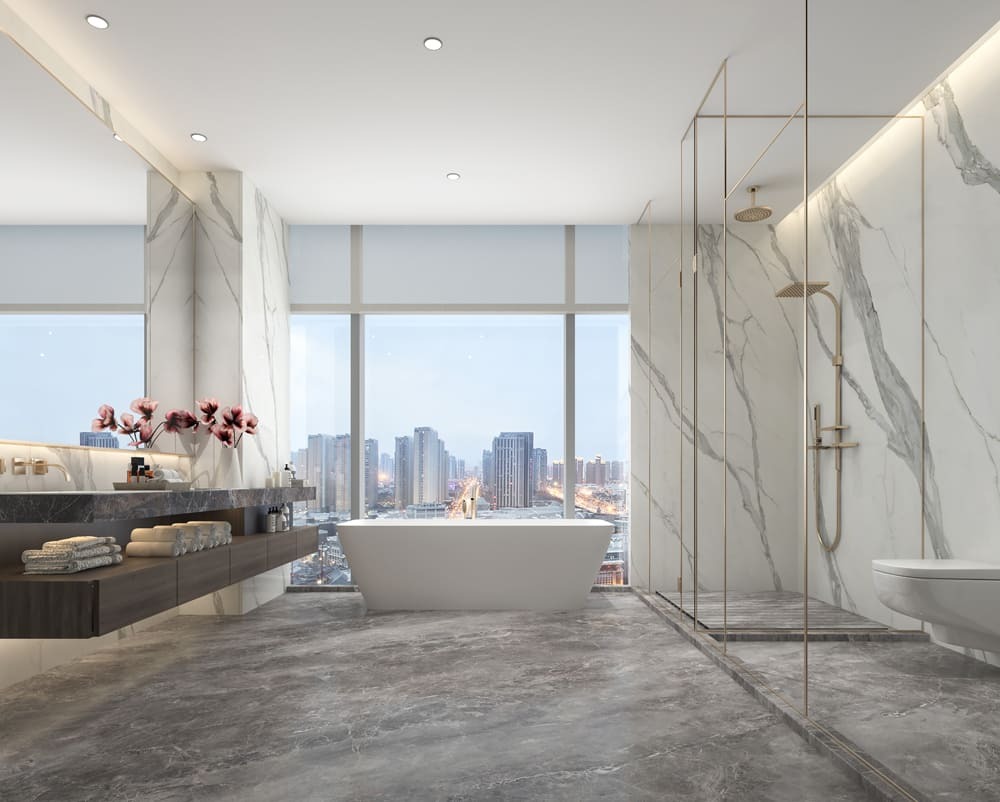 簡一磚灰色系列 | 英格蘭灰 Maui Grey LP5902 GANI Marble Til