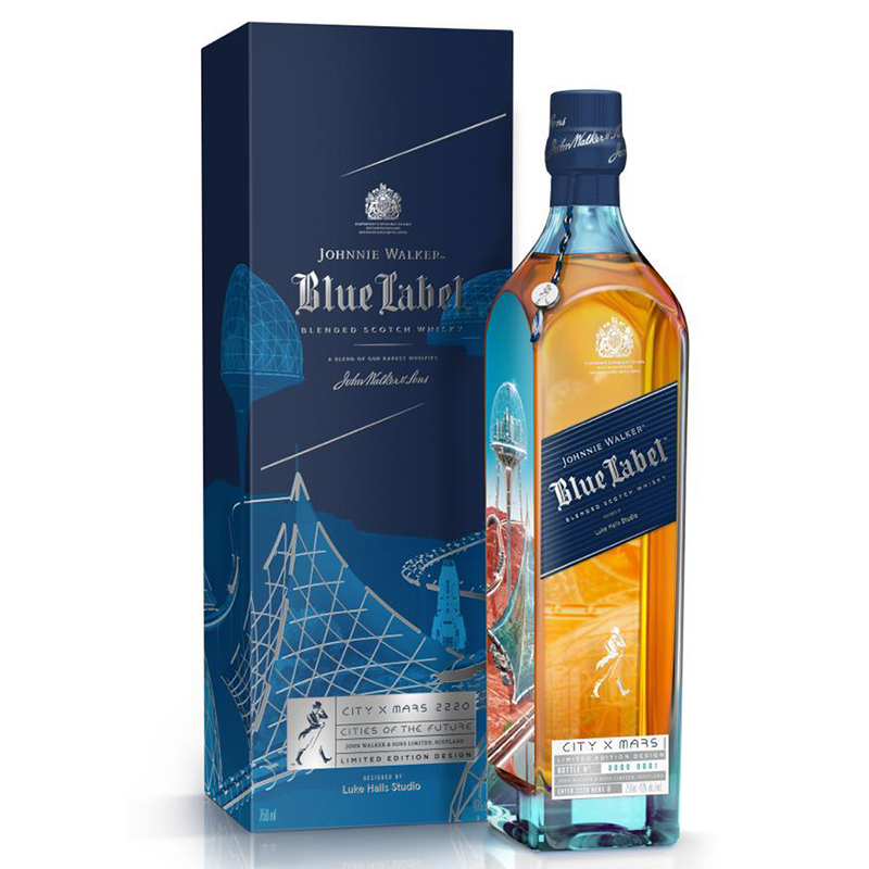 Johnnie Walker Blue Label Cities Of The Future 2220 Mar