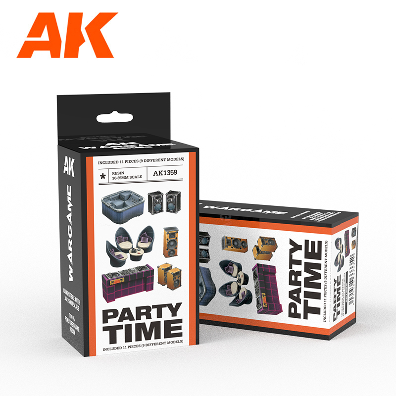 AK - PARTY TIME- SCENOGRAPHY WARGAME SET 派對系列 30-35