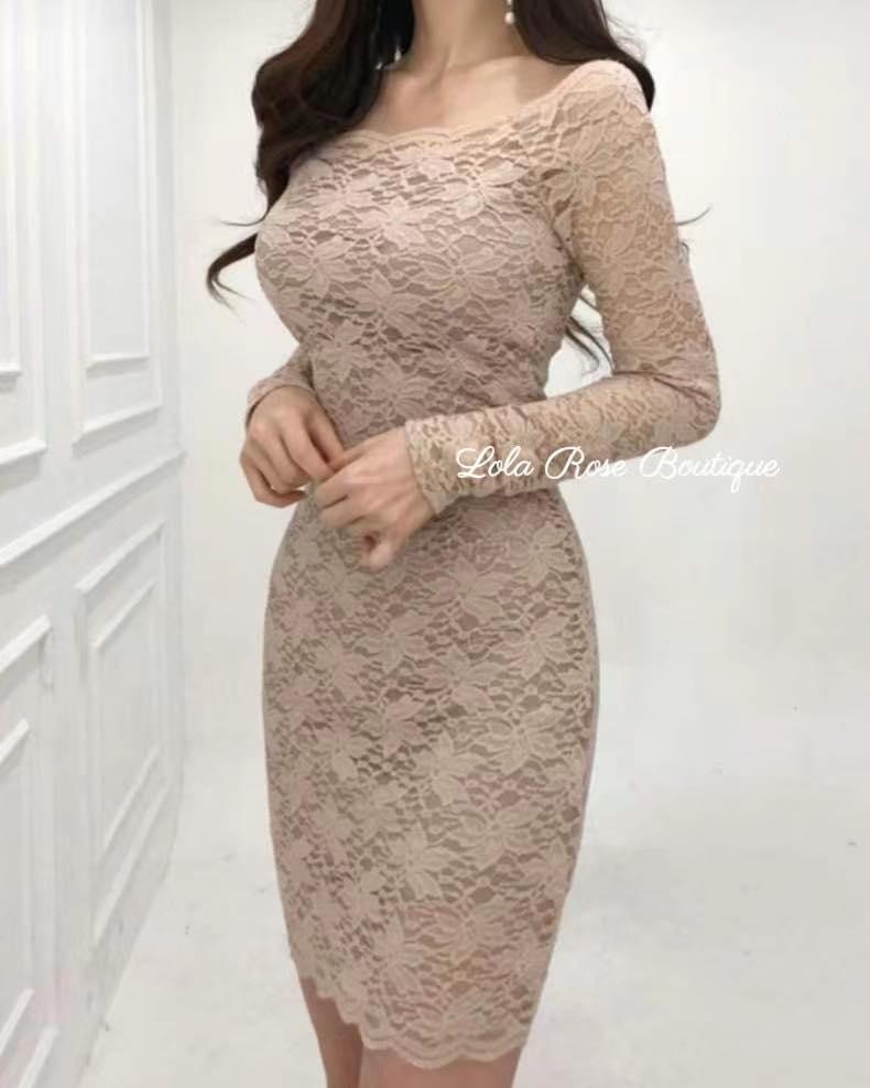 Off shoulder lace ops