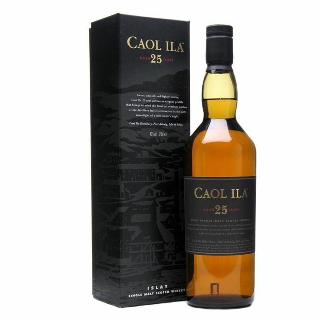 Caol Ila 25 Years Islay Single Malt Scotch Whisky 43% 7