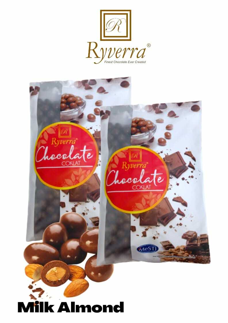 Milk Almond Premium Fine Chocolate 1kg