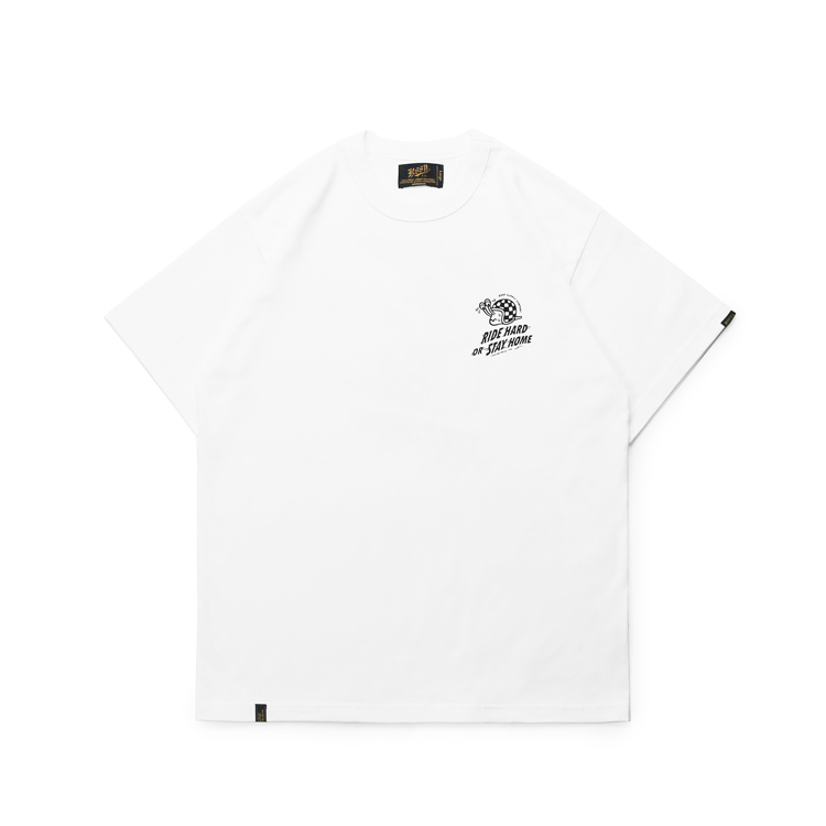 BSSP - HELMET SNAIL TEE White