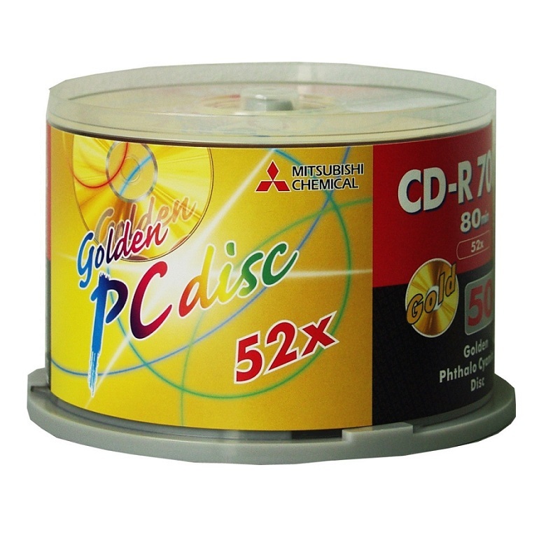 Mitsubishi 三菱 CD-R 700MB 80min 52x (50片裝)