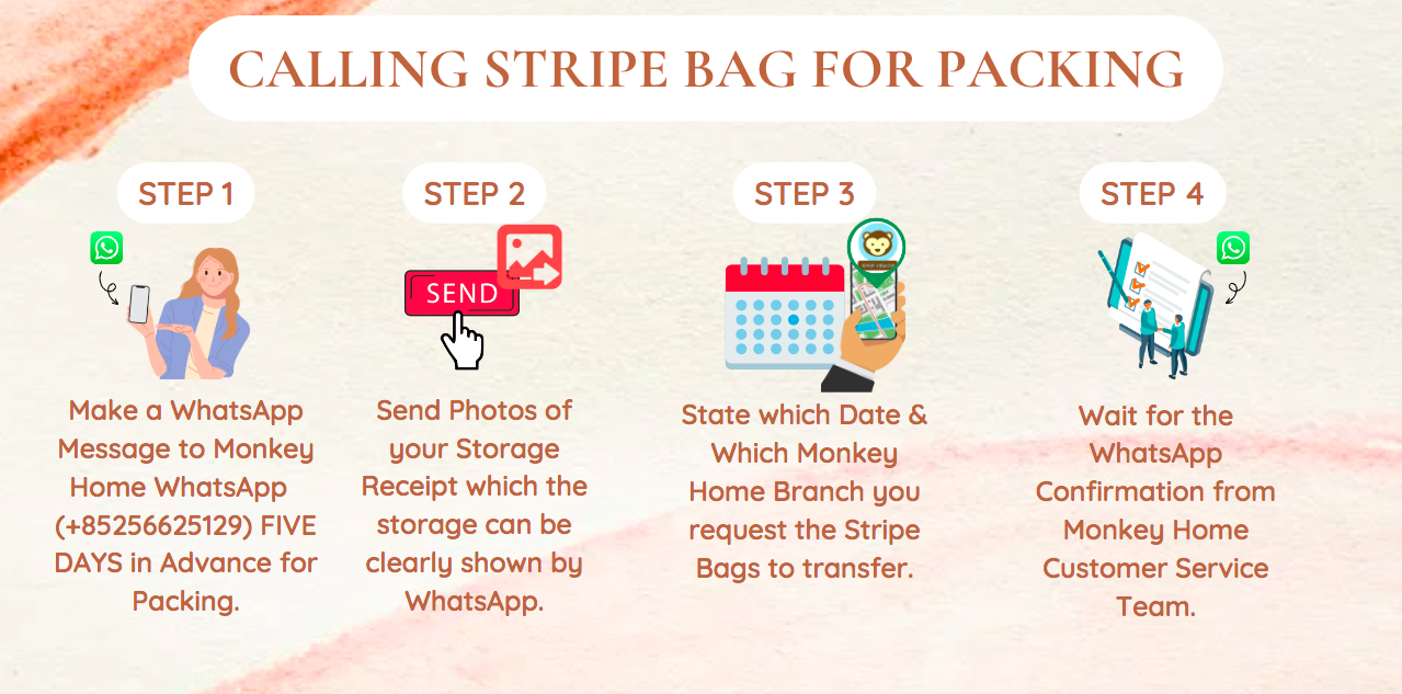 Call Stripe Bags For Packing