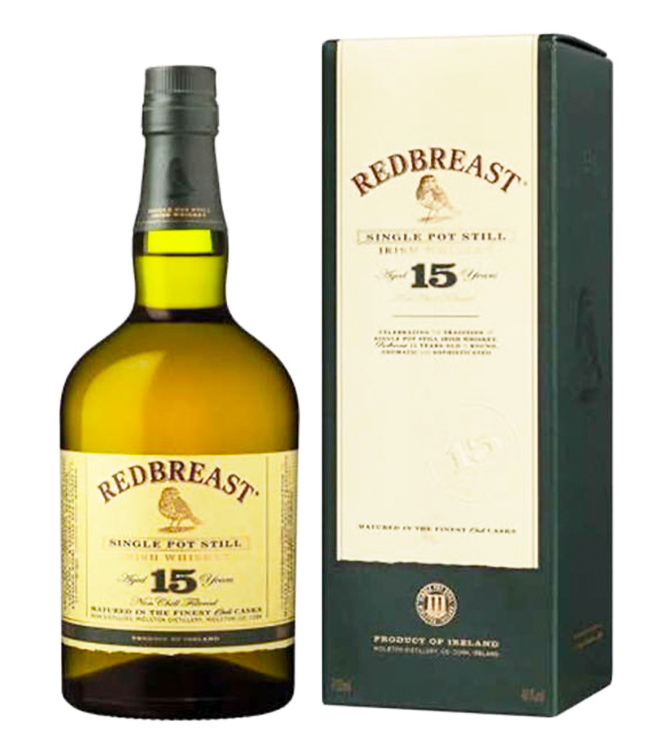 Redbreast 15 Years Pot Still Single Malt Irish Whisky