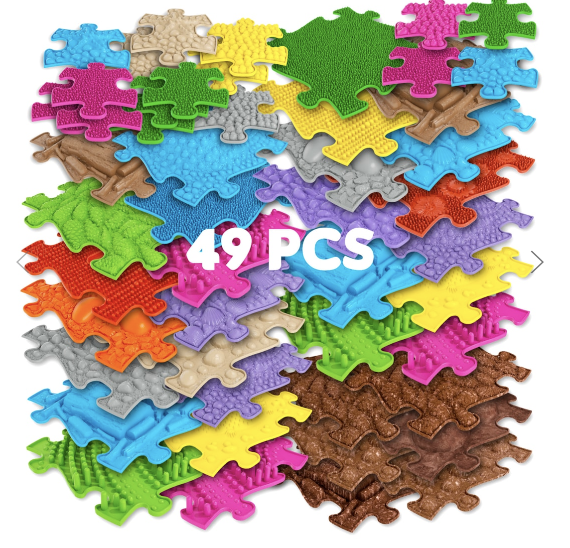 Orthopedic Puzzle Mats - Diamond set