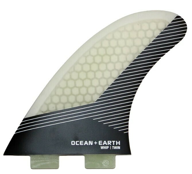 OE1 TWIN FIN Dual tab white 5.5