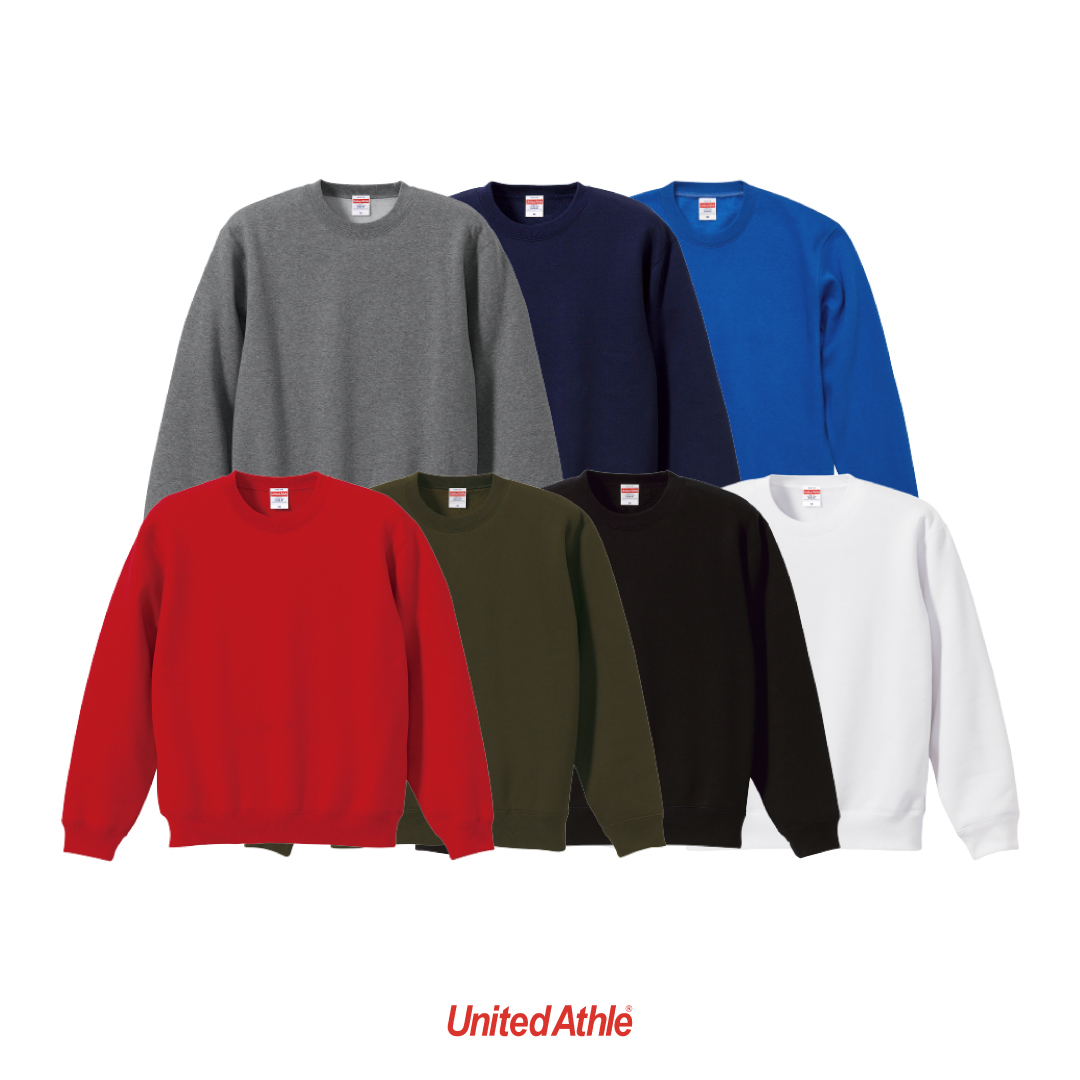 United Athle 10.0oz. T/C 內刷毛 圓領大學T 3592801