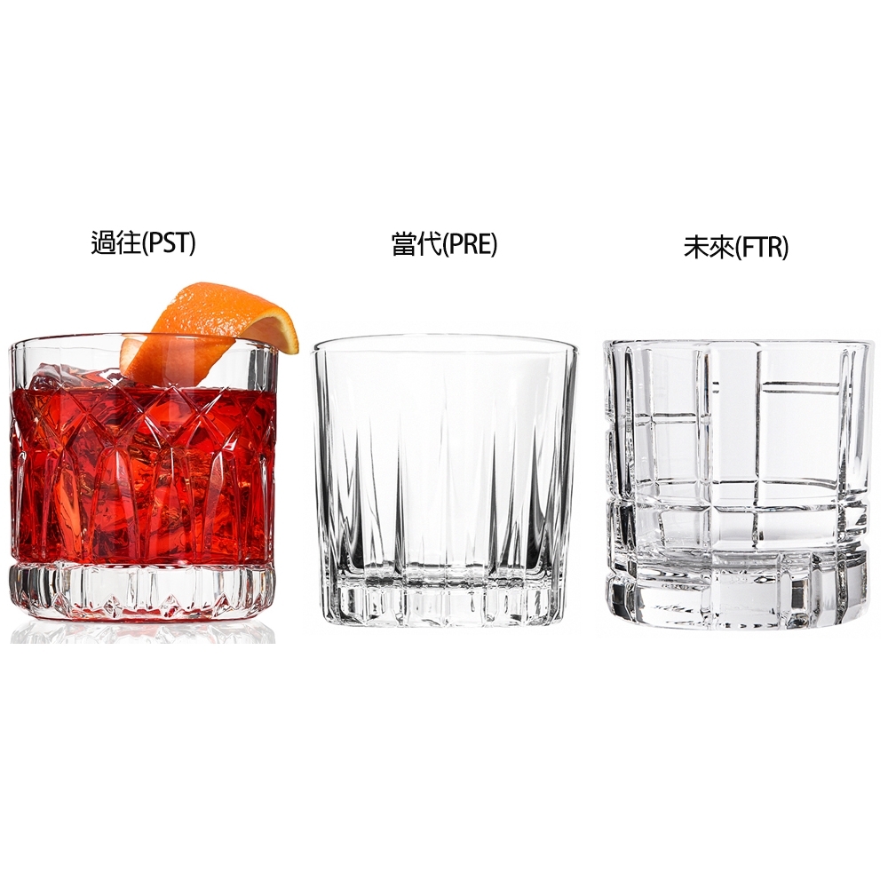 Ocean TRAZE時間藝術 威士忌杯-350ml（共三款）/1入