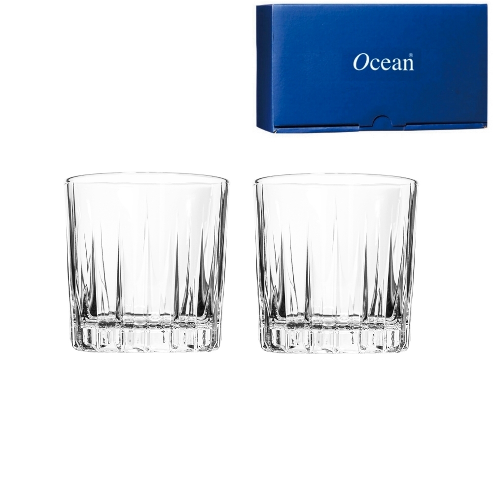 Ocean TRAZE-PRE 威士忌杯-350ml/2入禮盒組