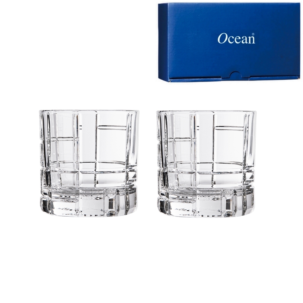 Ocean TRAZE-FTR 威士忌杯-350ml/2入禮盒組