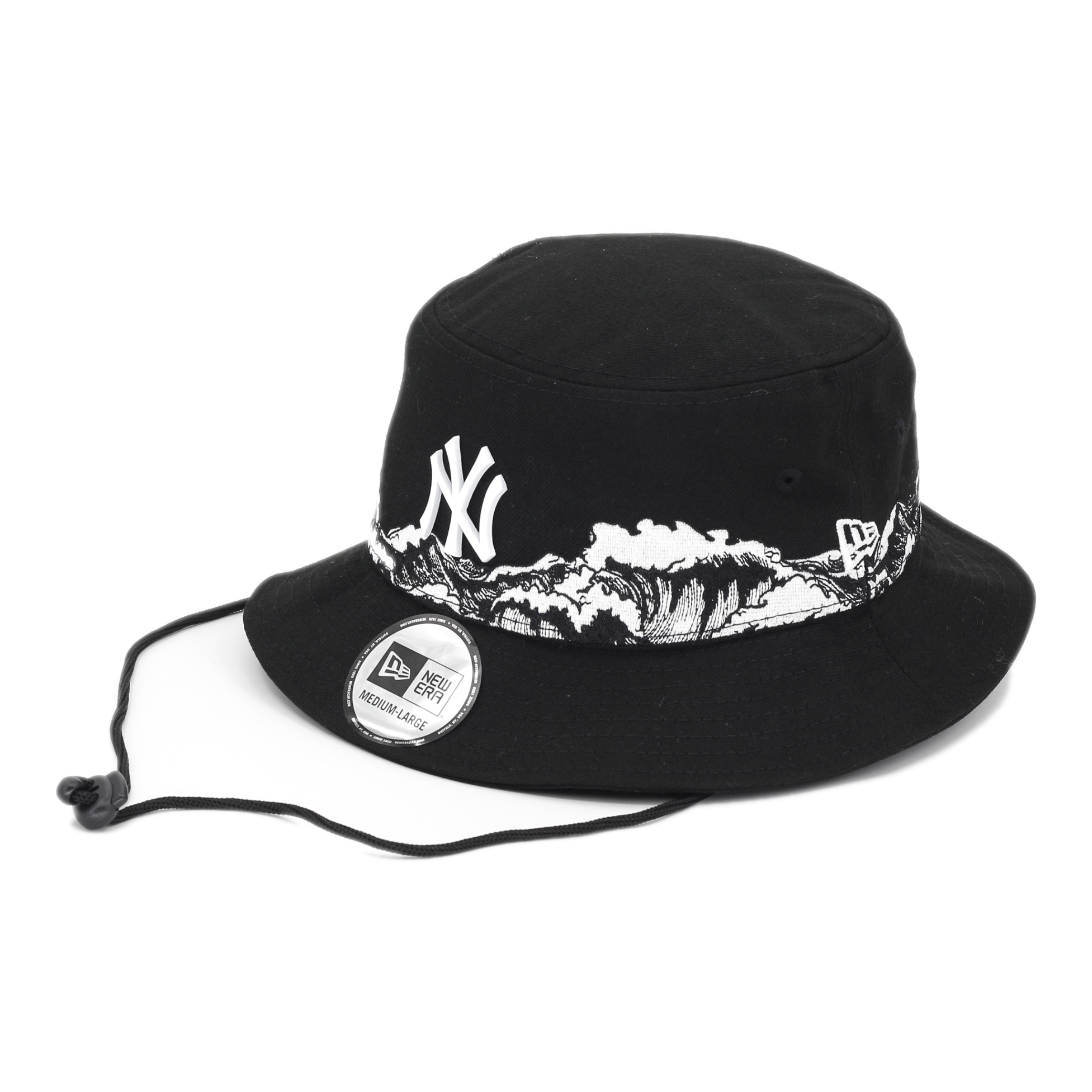 New Era - NY Wave Bucket Hat Black