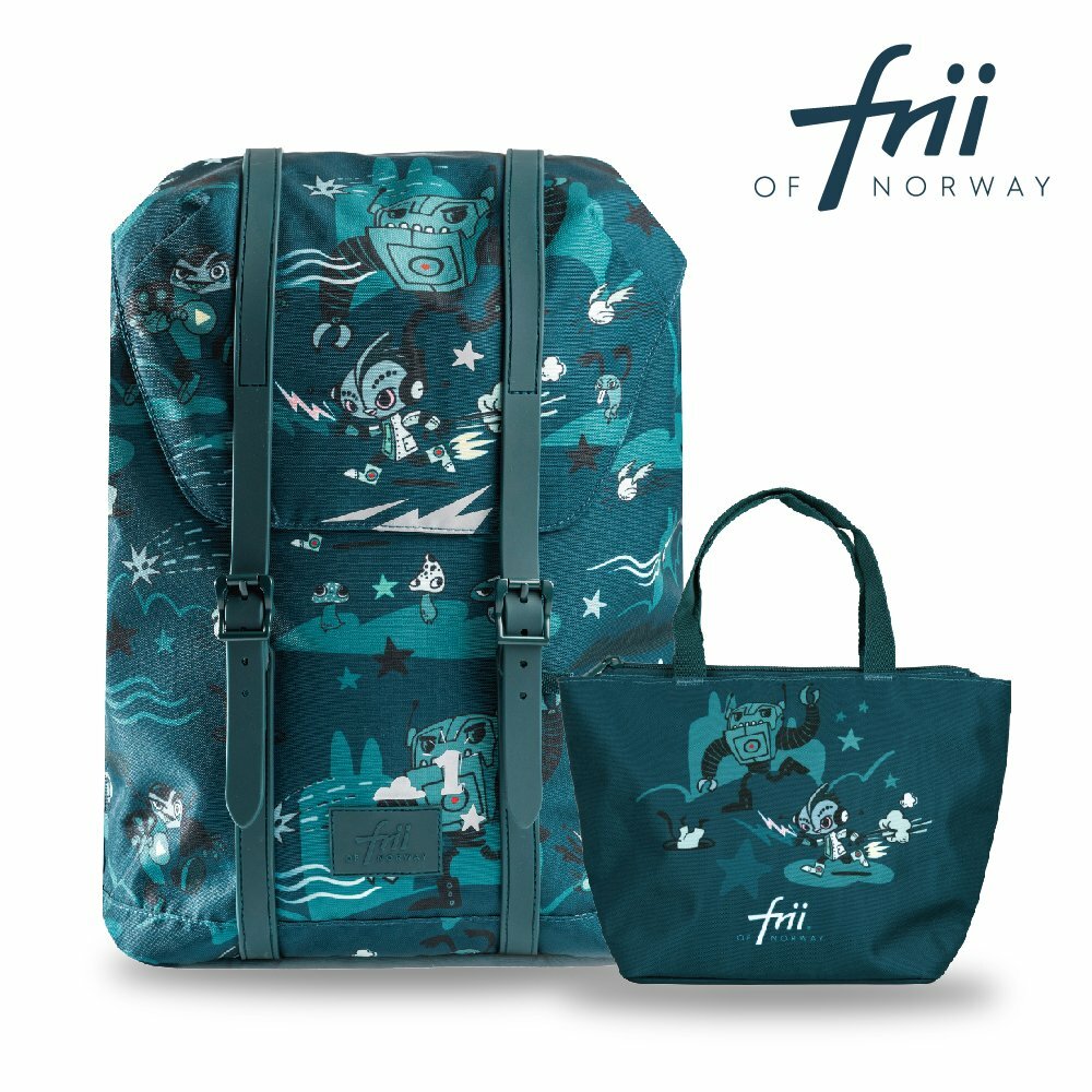 Frii Retro 22L輕量護脊書包-(2022新款)