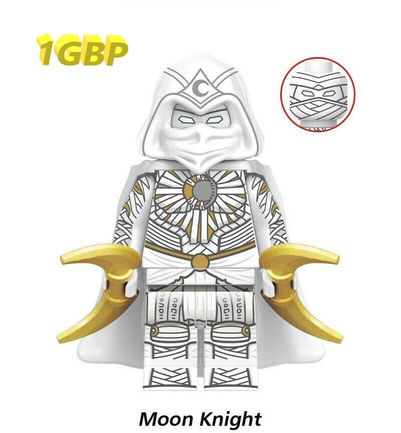 MCU Moon Knight DC Custom Minifigures XH1895