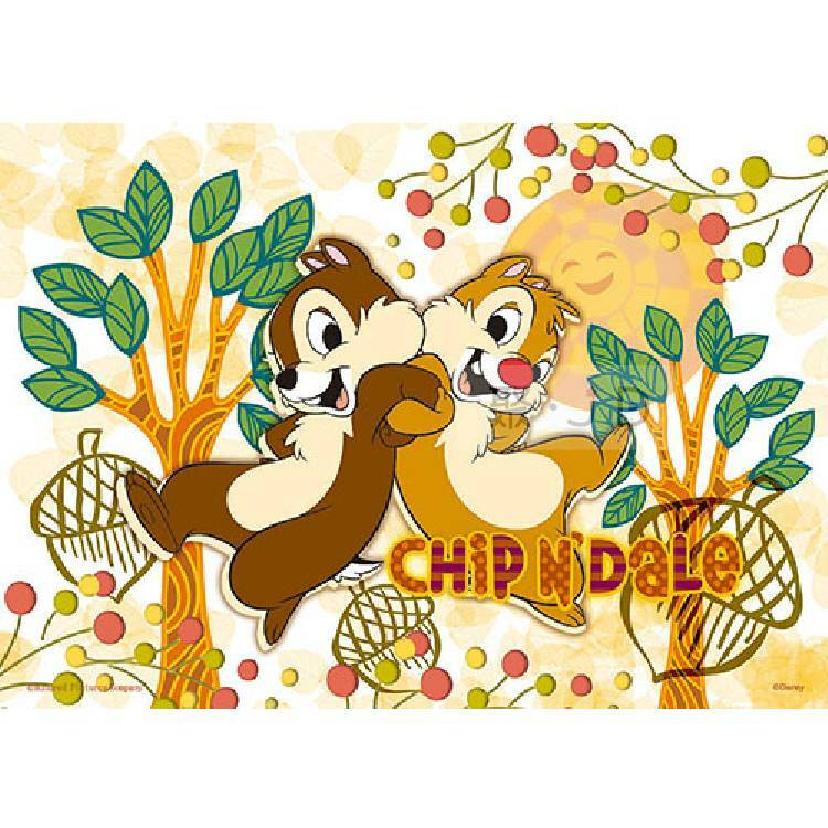 【台製拼圖】迪士尼 - HPD0108-233 Chip an' Dale 並肩合作 108 片拼圖