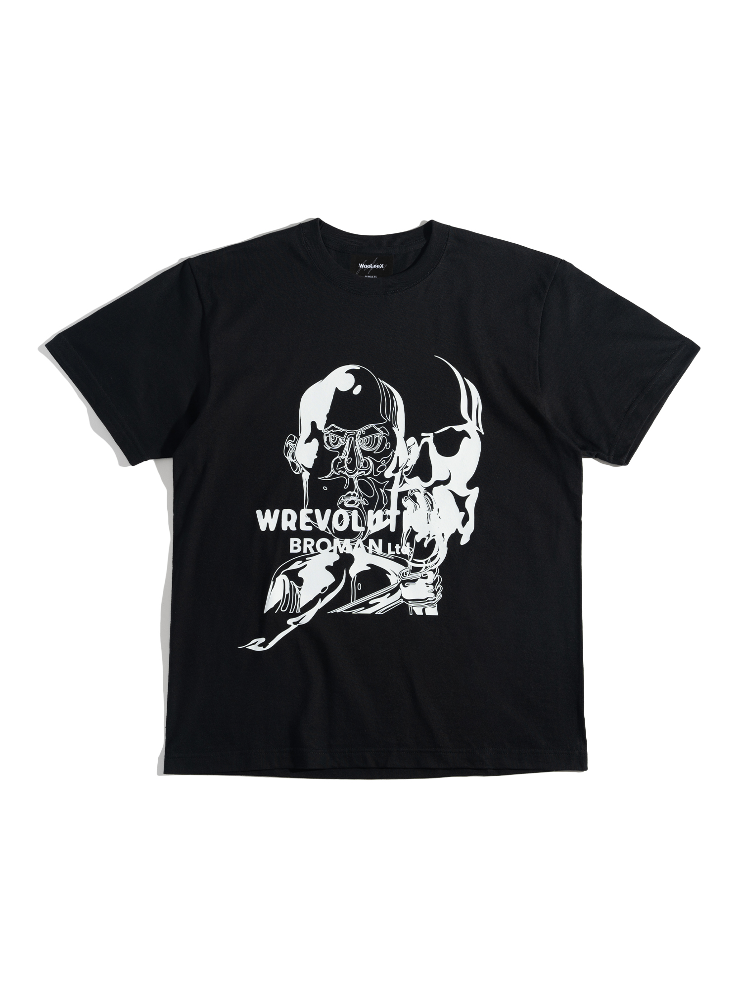 [玖壹壹聯名] BROMAN 聯名春風黑白T-Shirt