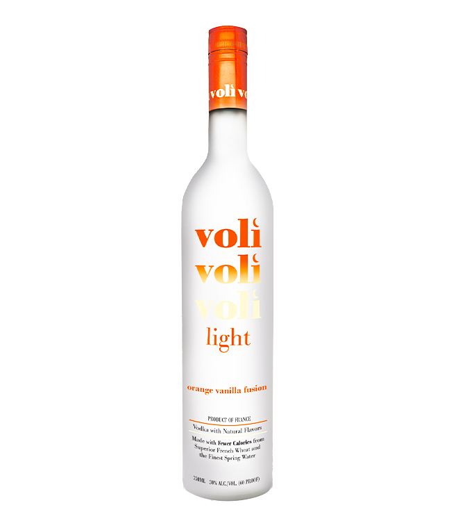 Voli Light Vodka Orange Vanilla 750ml