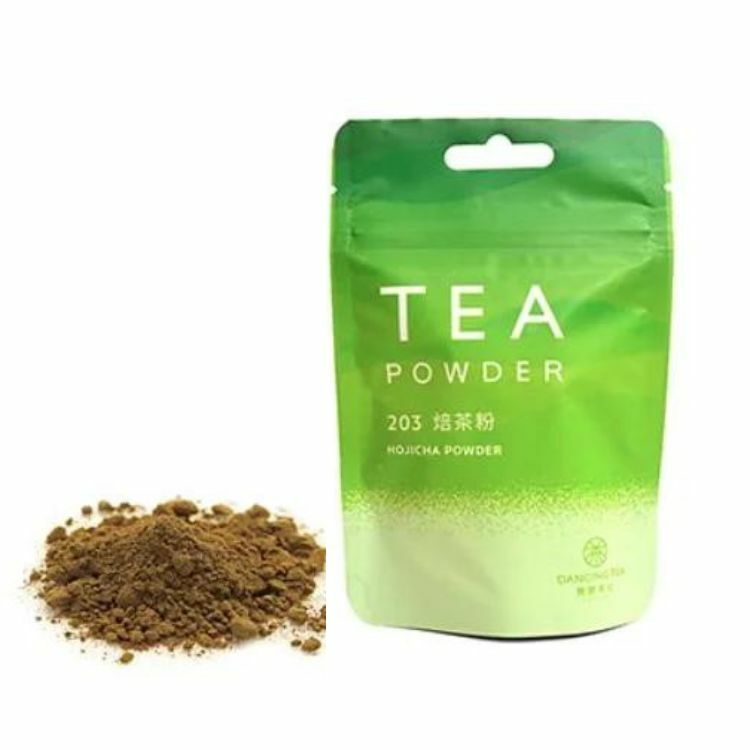 baked tea powder