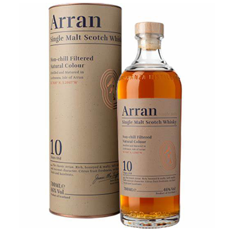 The Arran 10 Year Old Single Malt Whisky