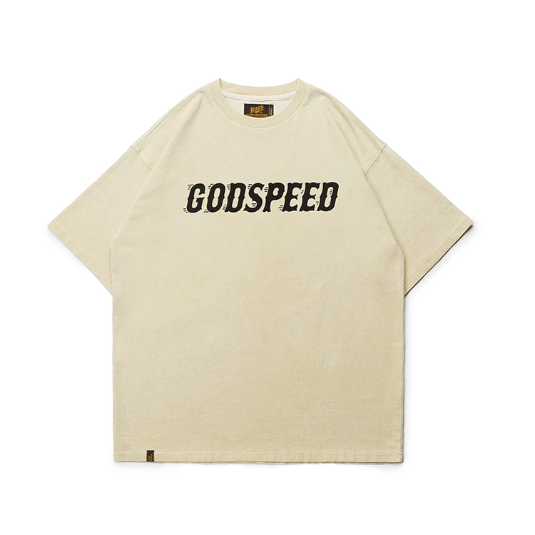 B-SIDE GODSPEED TEE Beige