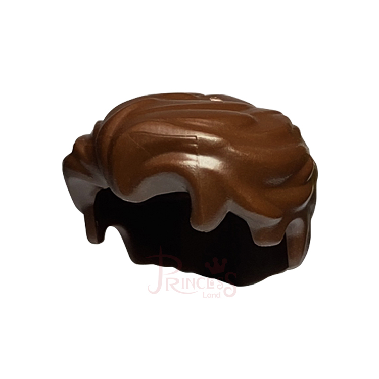 公主樂糕殿 LEGO 樂高 76389 哈利波特 頭髮 後梳髮 深棕色 25972 A264