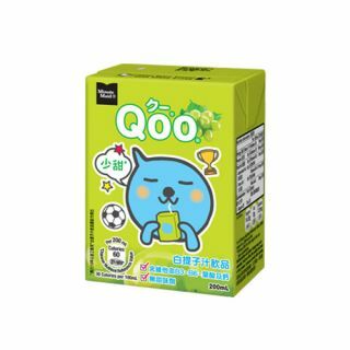 酷兒Qoo-白提子 200ml x 24包