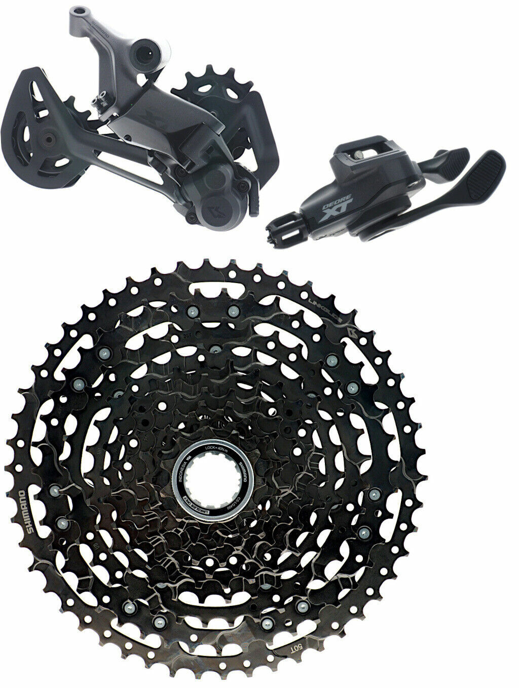 Shimano XT 1x11S LinkGlide SL/RD M8130 I-Spec-EV Shifte