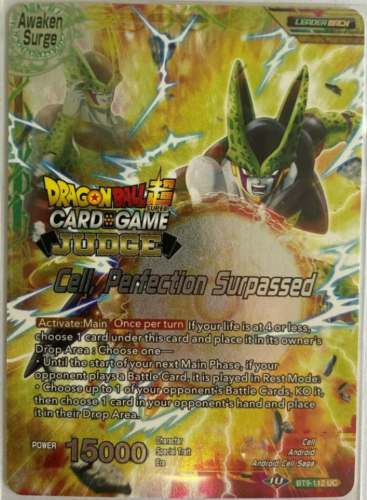 Judge Promo BT9-112 Cell, Perfection Surpassed