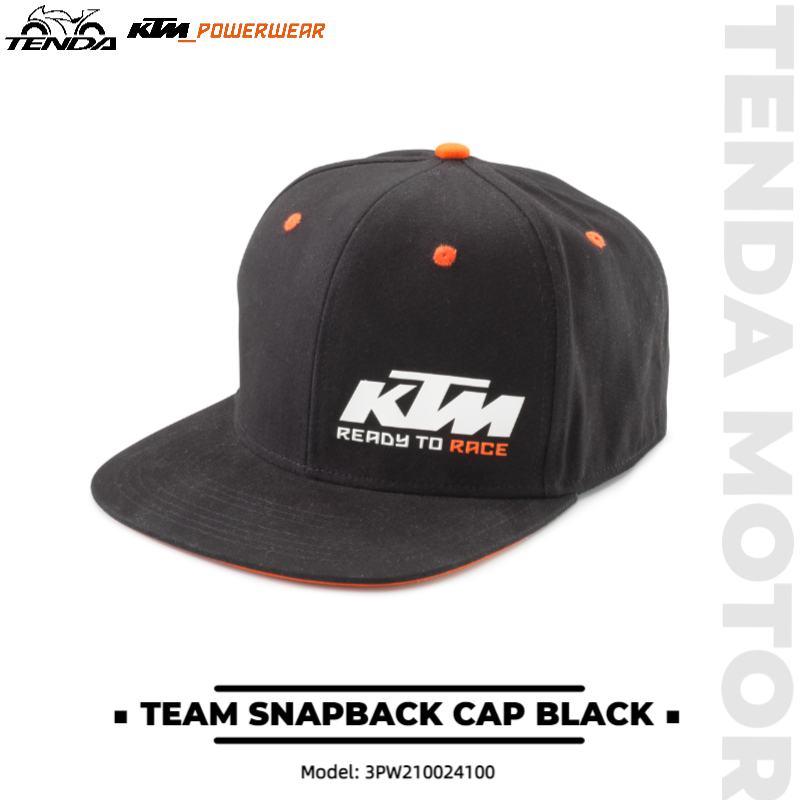 KTM TEAM SNAPBACK CAP BLACK 棒球帽