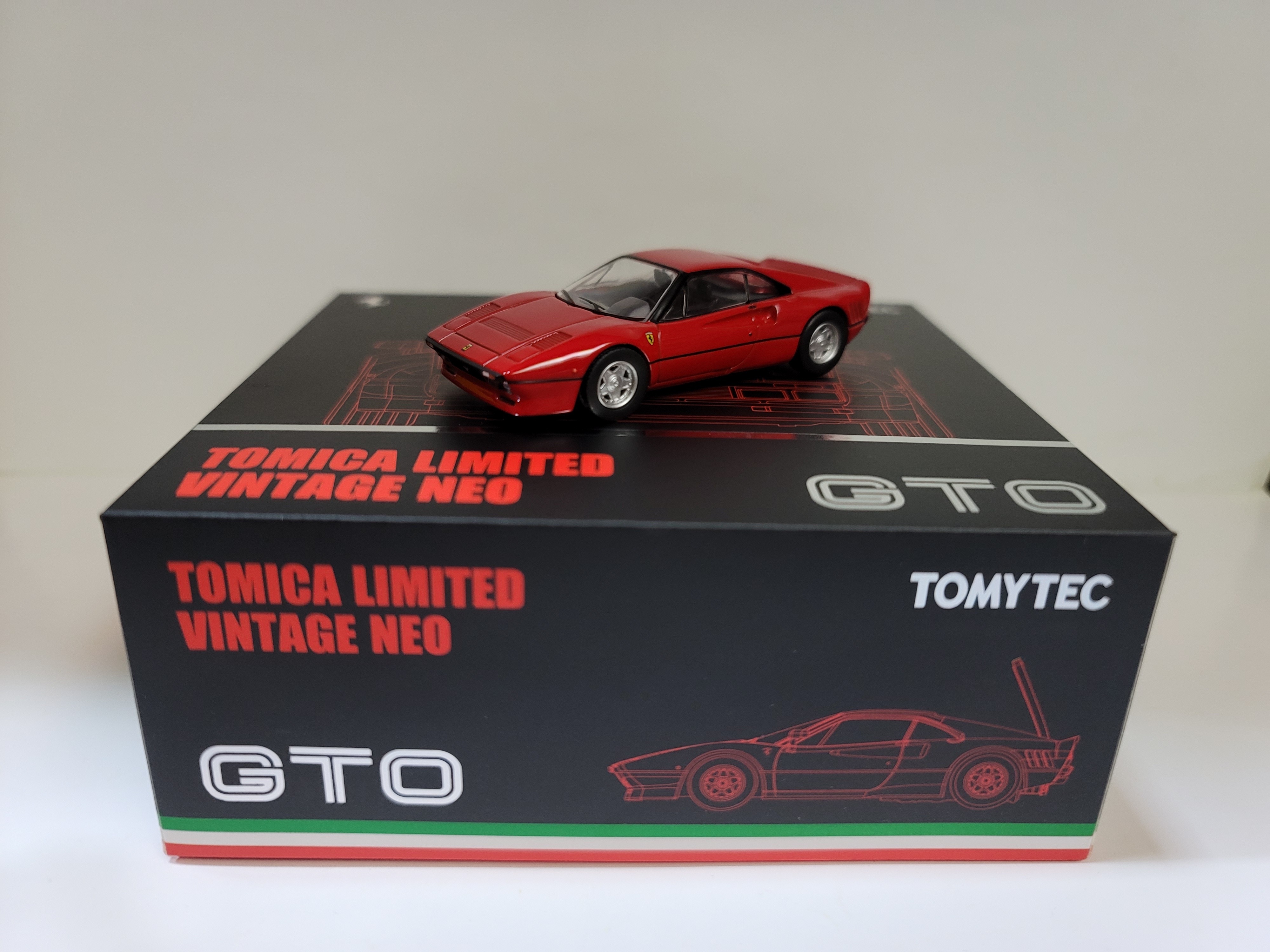 Tomytec LV-N NEO Ferrari GTO Red