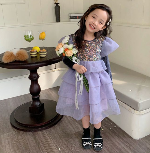 夏季女童公主連身裙E0168