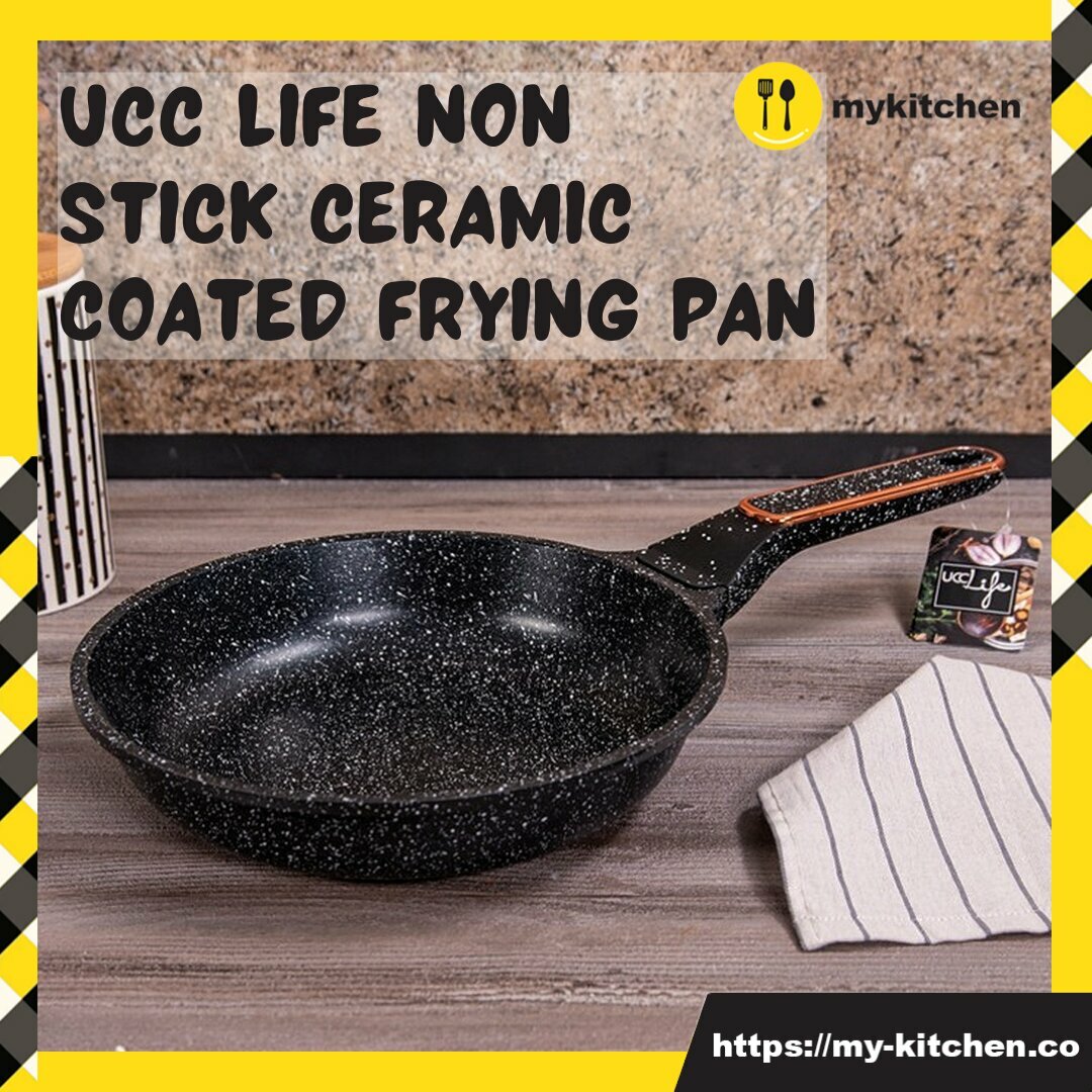 [MY KITCHEN] UCC Life Black Jio Pan Non Stick Ceramic C