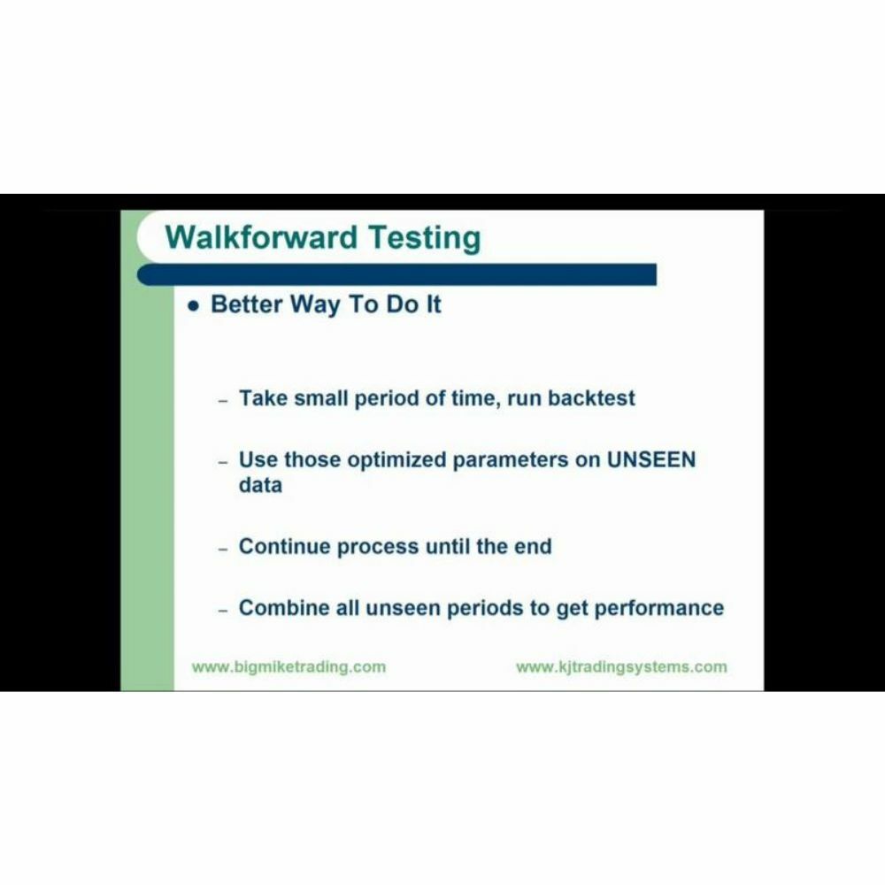 Creating An Algorithmic Trading System by Kevin Davey