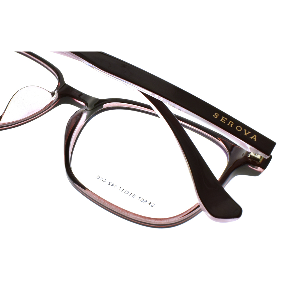 【SEROVA】SF567 (三色) 學霸方框光學眼鏡