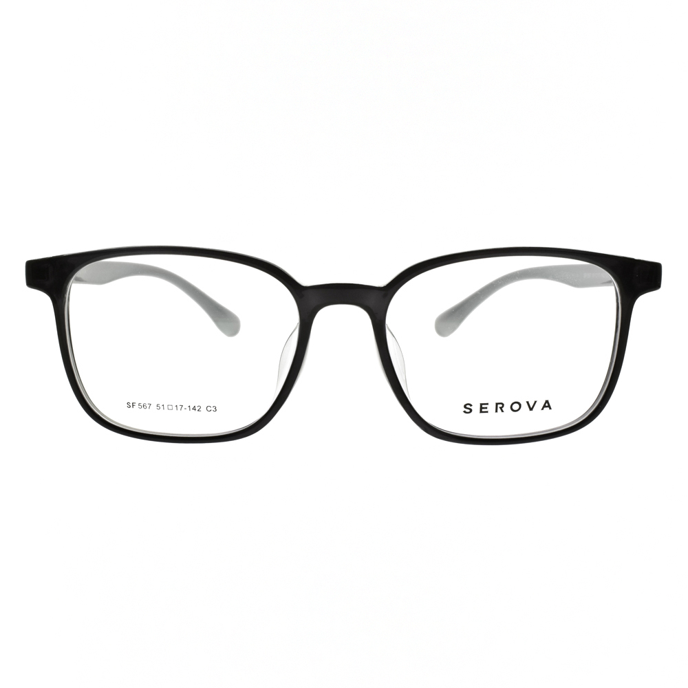 【SEROVA】SF567 (三色) 學霸方框光學眼鏡