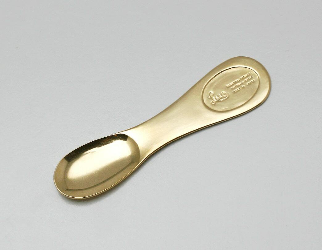 【Lue】黃銅甜品小匙羹