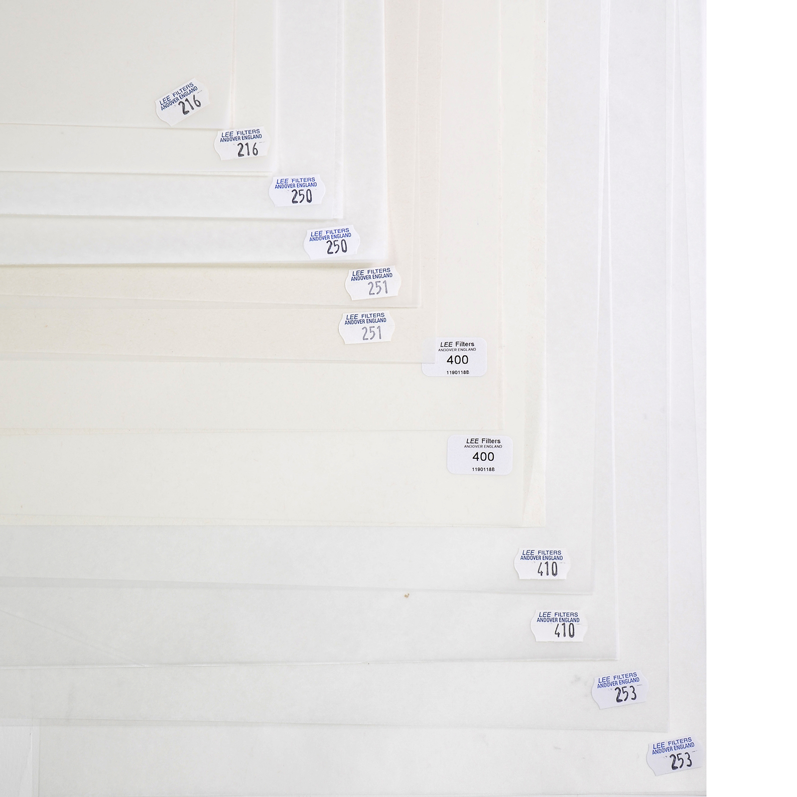 Lee Filters Diffusion Studio Pack 調光色紙 - Rainbow Store