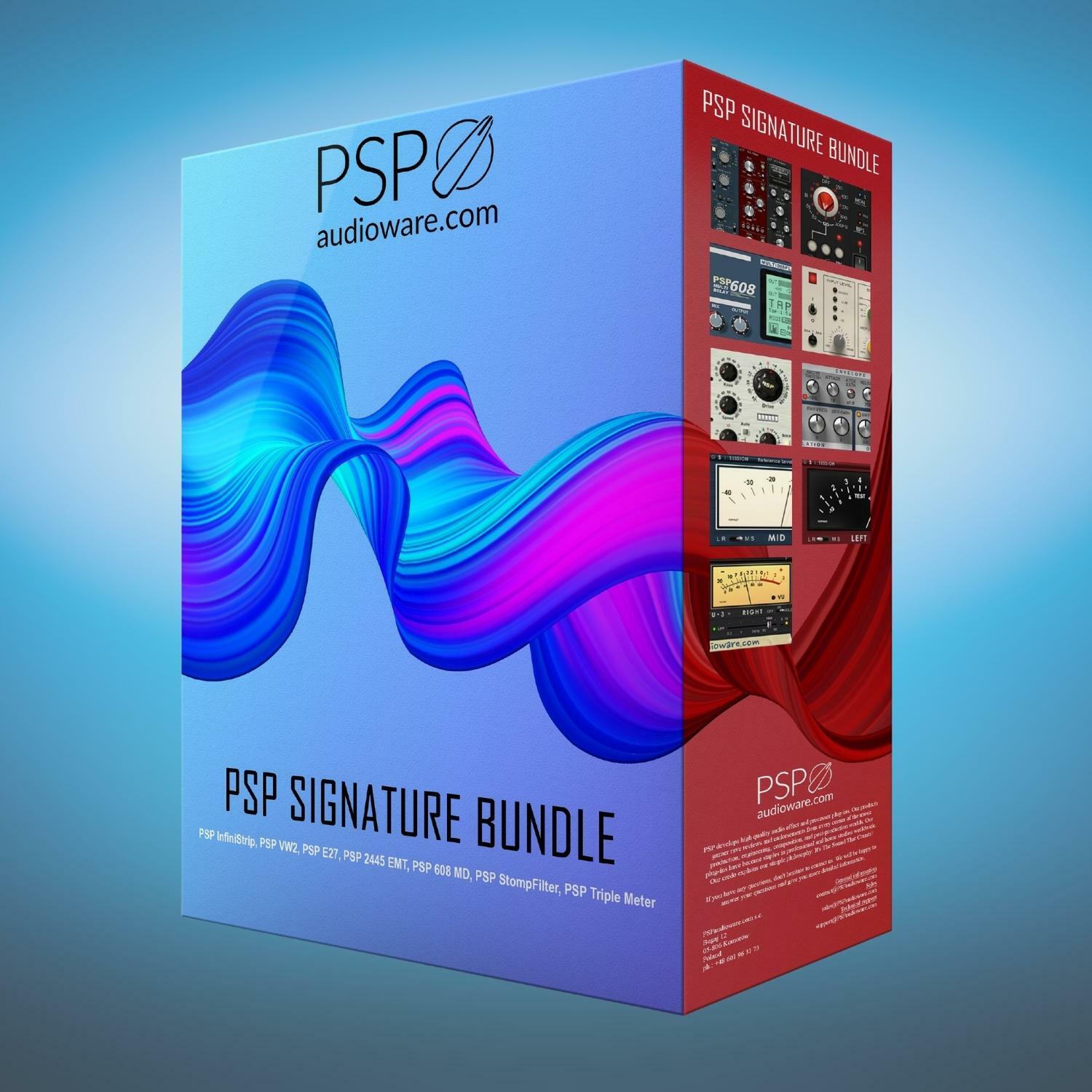 PSP Audioware Signature Bundle 效果器Plugin套組 (序號下載版)