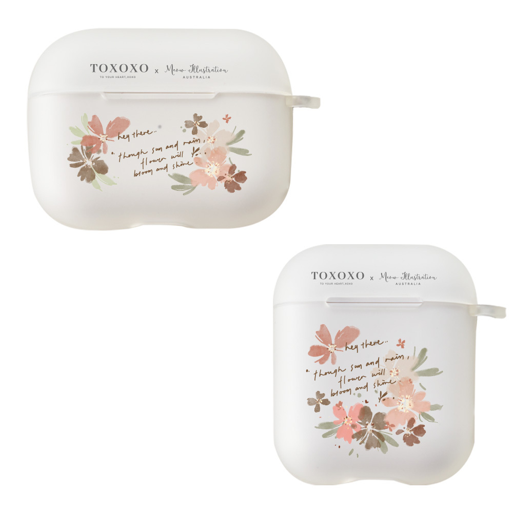 TOXOXO™ 】Meow illustration｜木槿初榮：迷霧系列AirPo - TOYSELECT