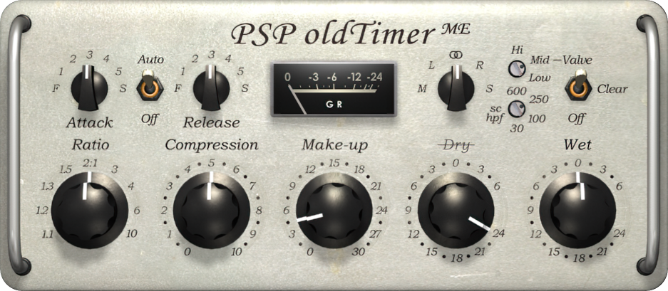 PSP Audioware oldTimer Compressor 效果器Plugin (序號下載版)