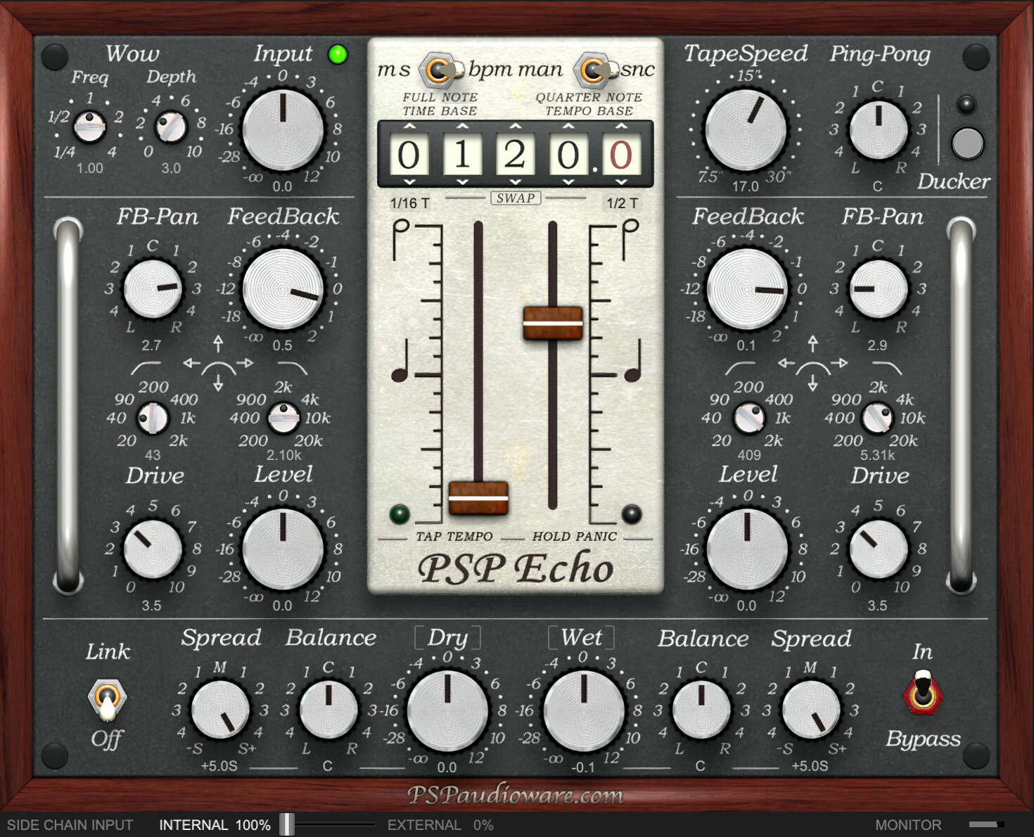 PSP Audioware Echo Delay 效果器Plugin (序號下載版)
