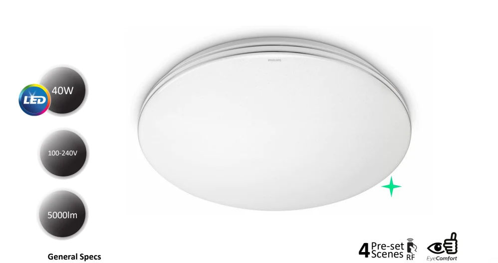 Philips Pyxis G2 AIO RD 40W LED Ceiling light 天花吸頂燈 (包