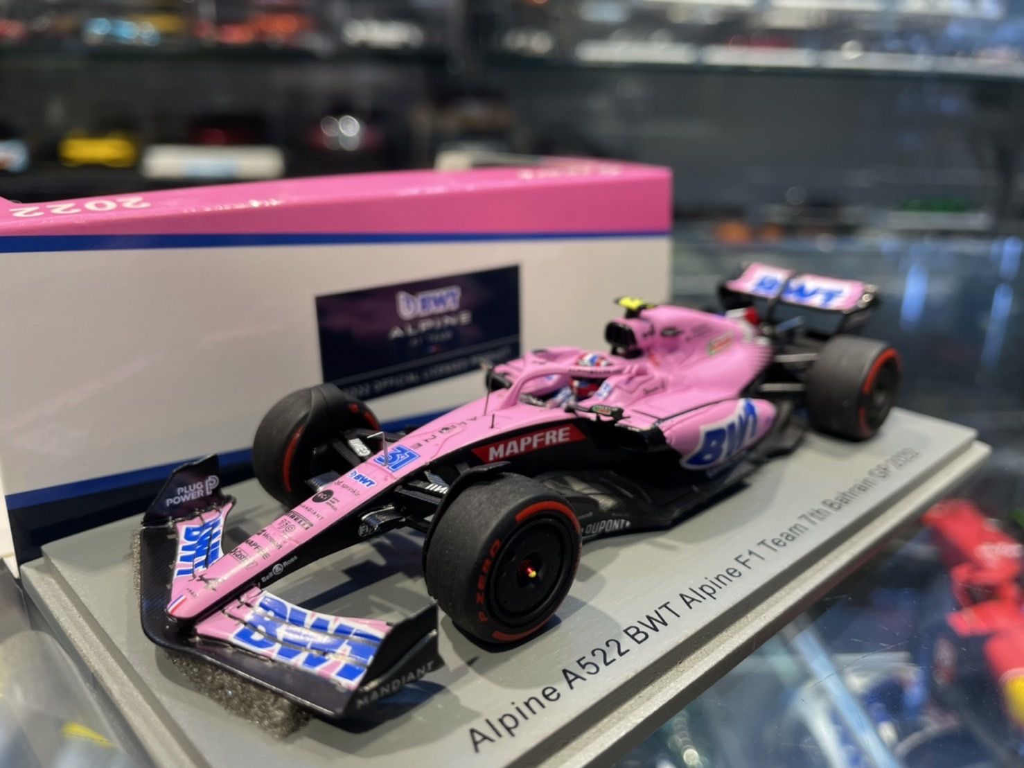 Spark Alpine A522 #31 7th Bahrain GP 2022 S8523 1/43